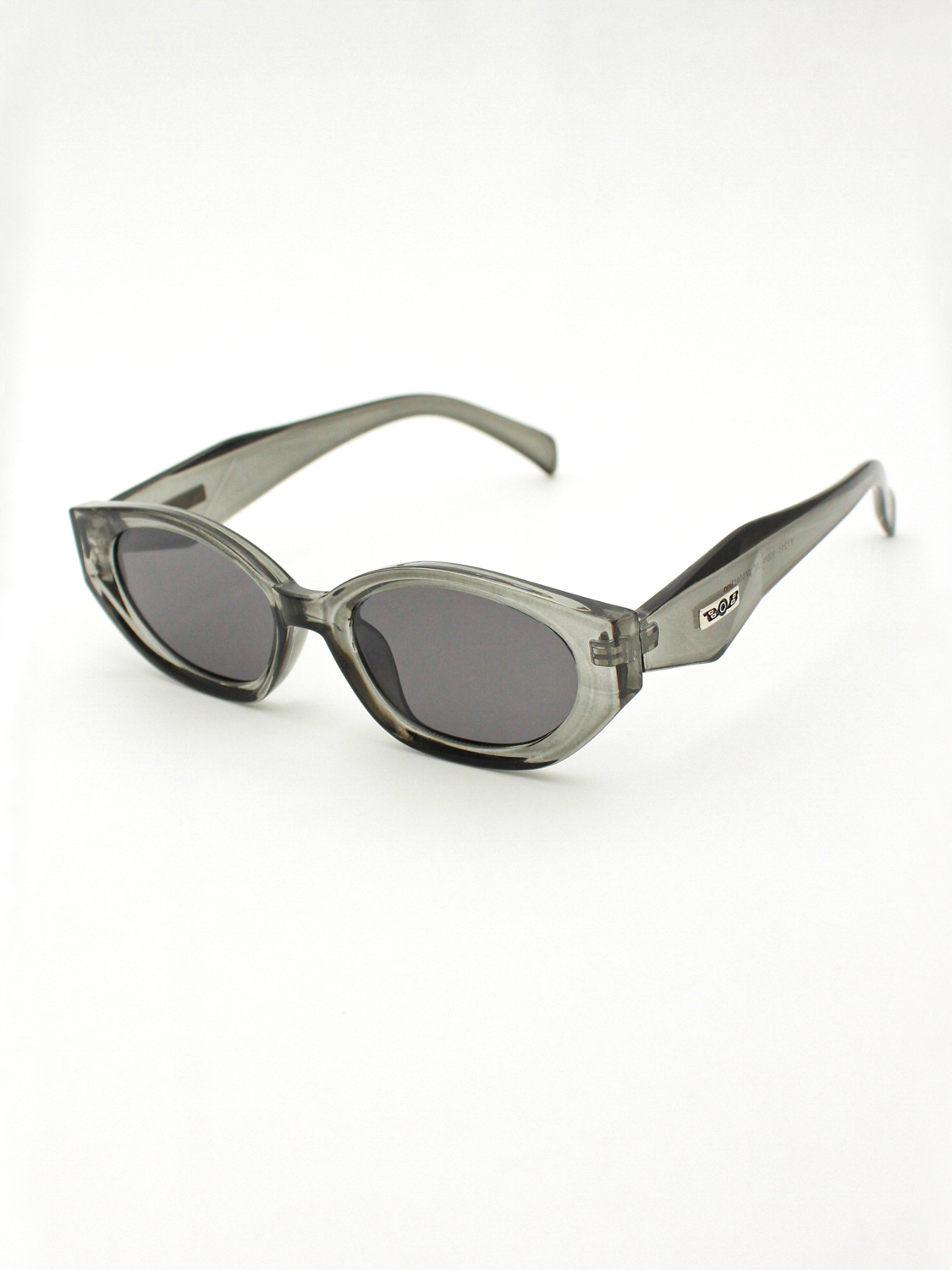 Small Oval Shape Grey Transparent Sunglasses – Nakhray
