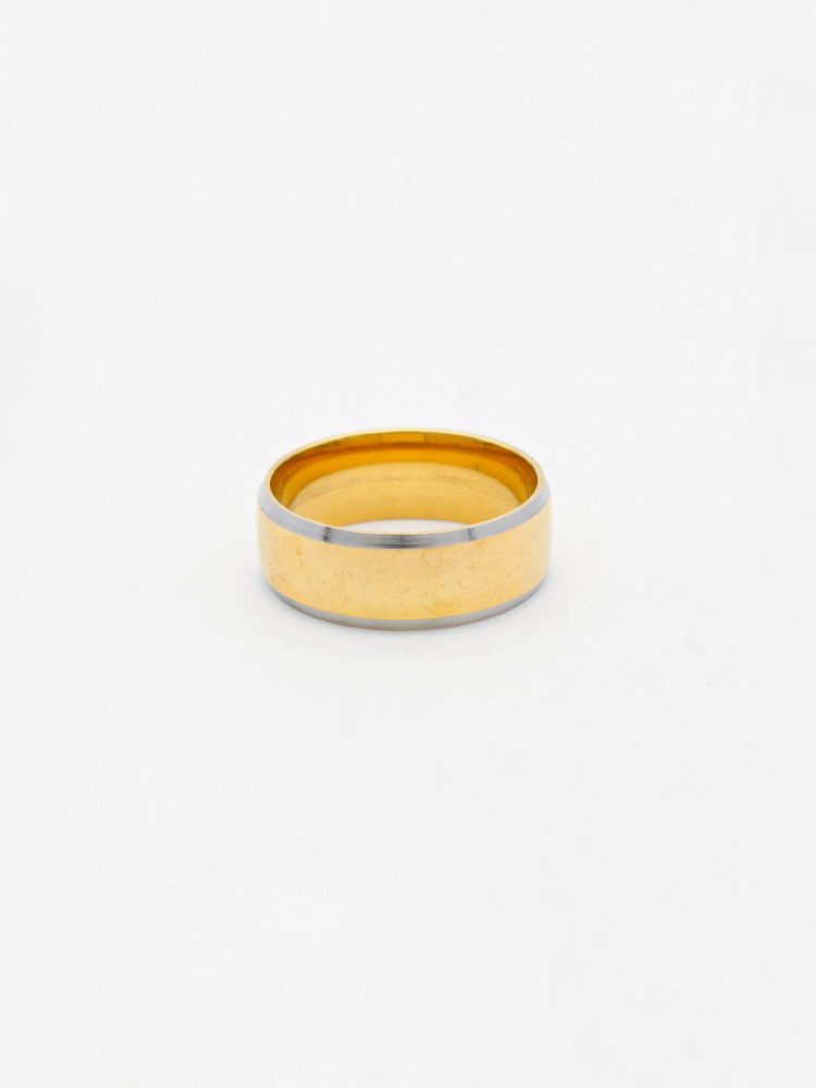 Titanium Ring Stainless Steel (Black, Golden) – Nakhray